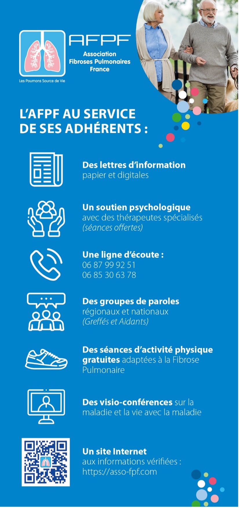 L’Association Fibroses Pulmonaires France (AFPF) : soutien et information pour les patients et ...