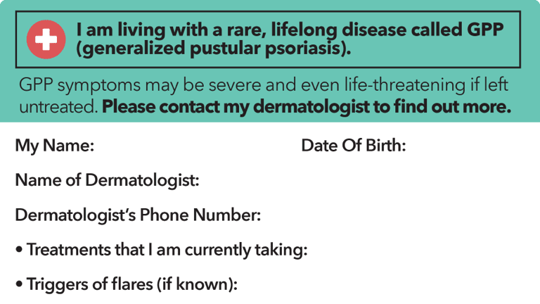 Living With Generalized Pustular Psoriasis | Boehringer Ingelheim