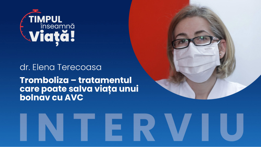 Timpul înseamna Viață - Tromboliza poate salva vieți