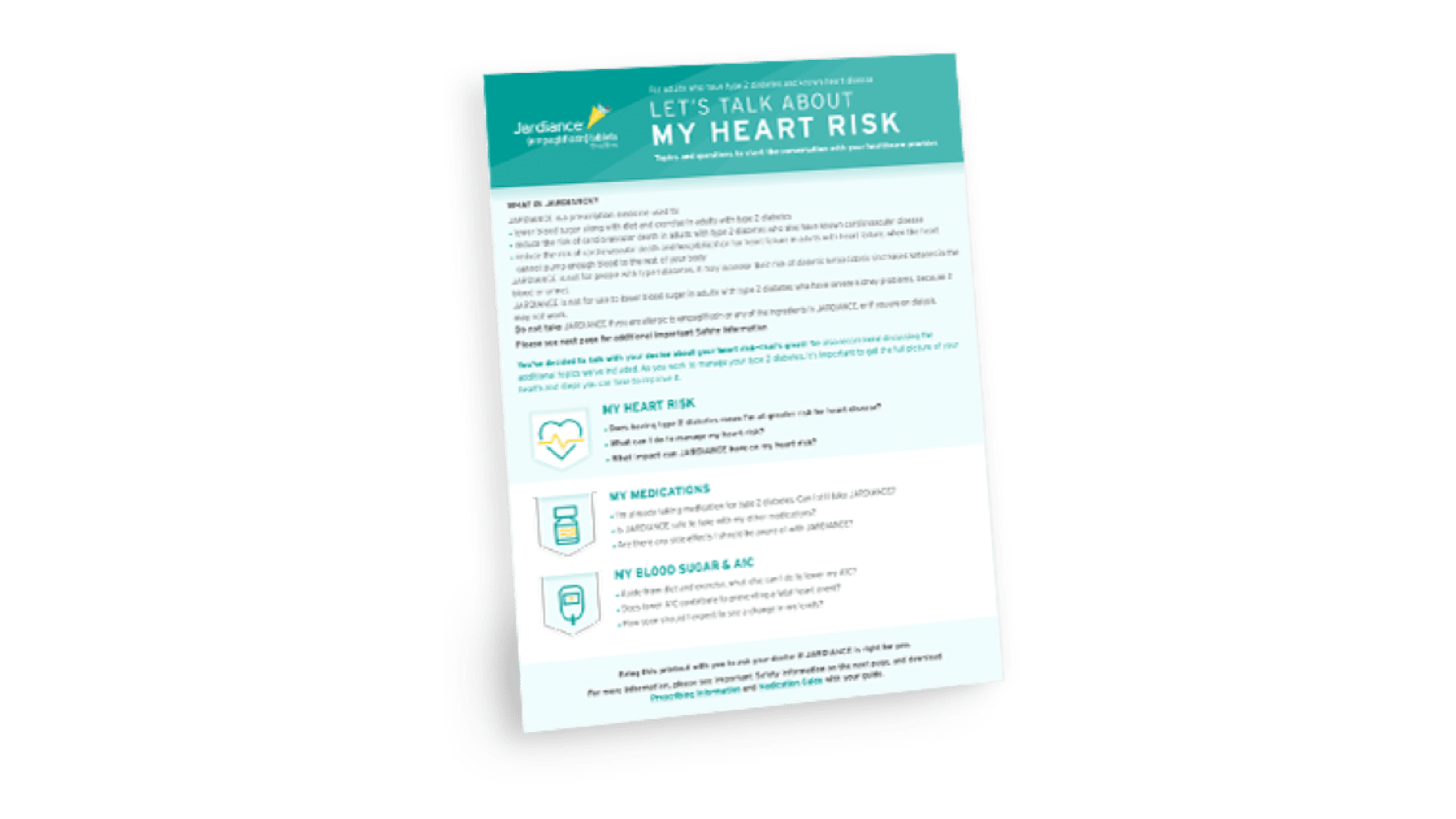 Talking With Your Doctor | Jardiance® (empagliflozin) tablets