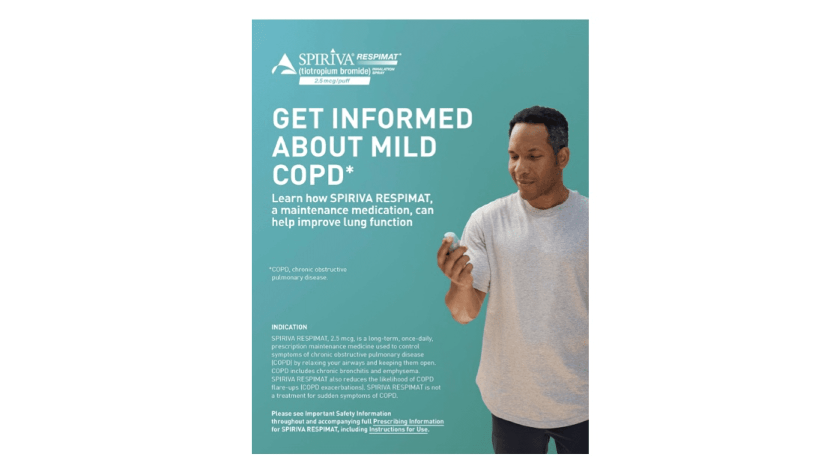 What is SPIRIVA® RESPIMAT® Inhalation Spray for COPD