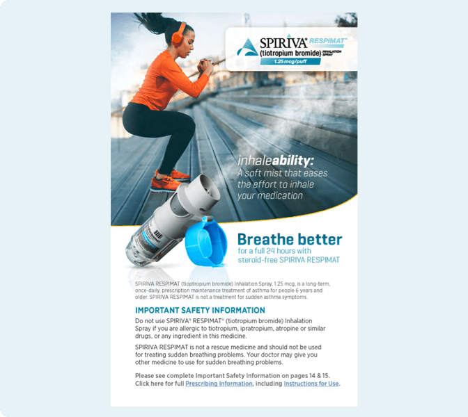 Asthma and Your Lungs | SPIRIVA® RESPIMAT® Inhalation Spray