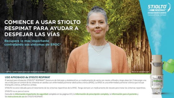 STIOLTO®RESPIMAT® (Bromuro de Tiotropio y Olodaterol) | Inhalador EPOC