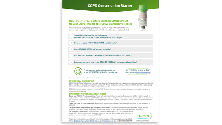 Resources | Stiolto® Respimat® Inhalation Spray